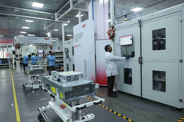 ABB India Expands Manufacturing with Production Line