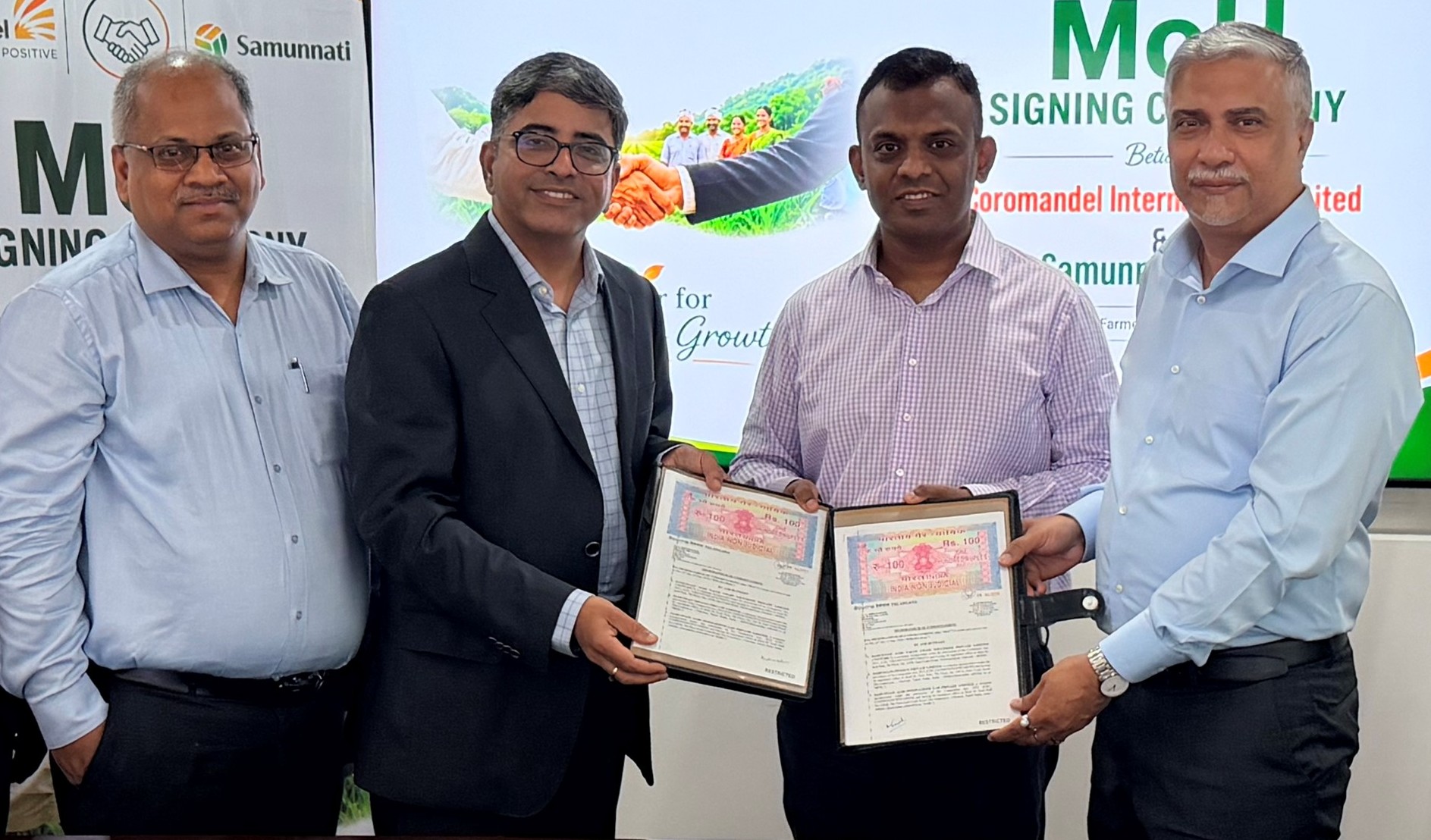 Coromandel and Samunnati Forge Agri Partnership | Chemical Industry Digest
